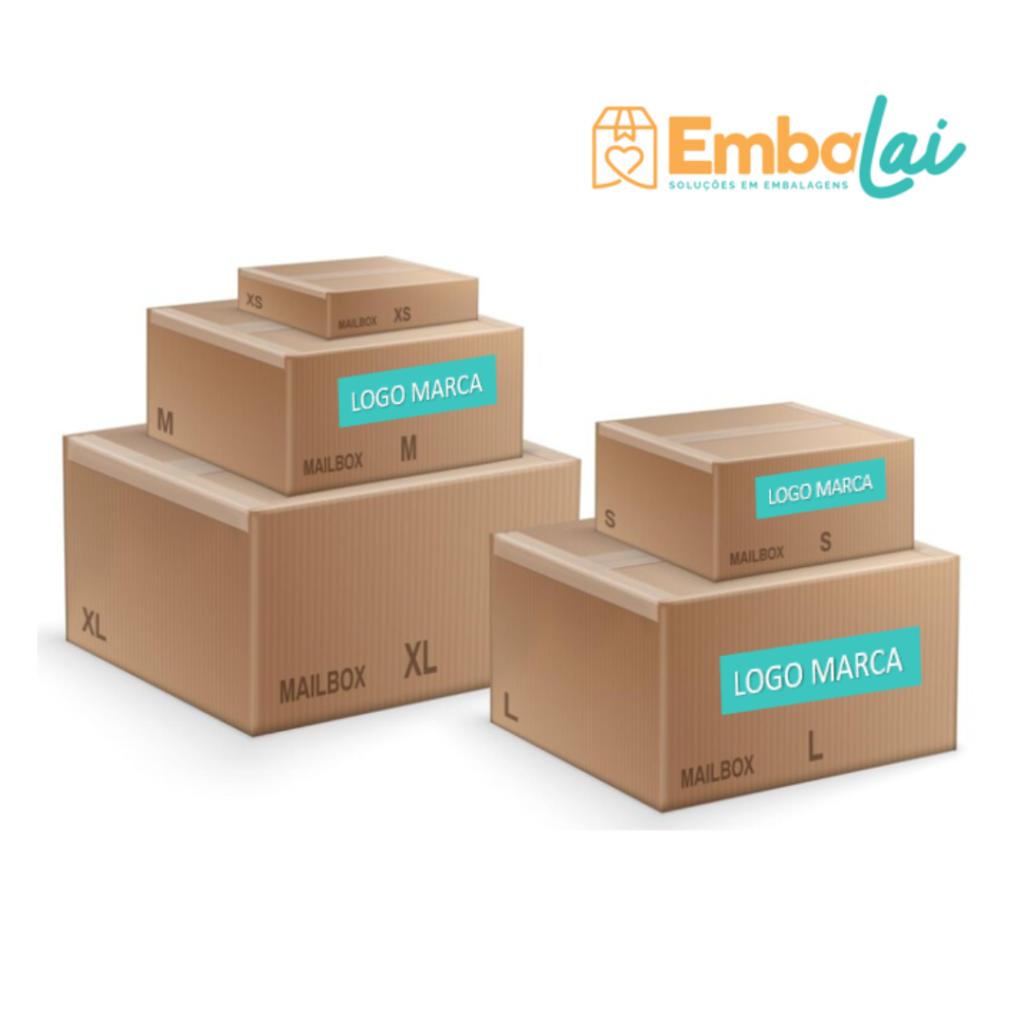 Caixa de Papelão Personalizada – Orçamento via WhatsApp – Caixas Embalai